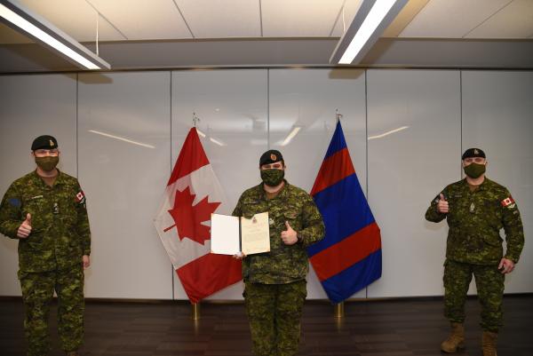 CJOC Commendation Awards to WO Pouliot and Sgt Bedard | Canadian ...